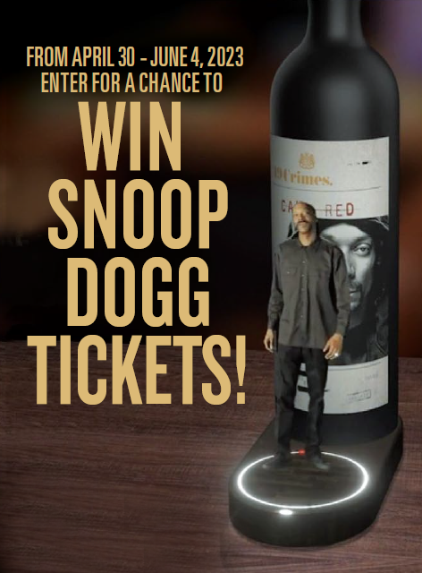 Enter for a Chance to Win Snoop Dogg Tickets Contest - Mark Anthony ...